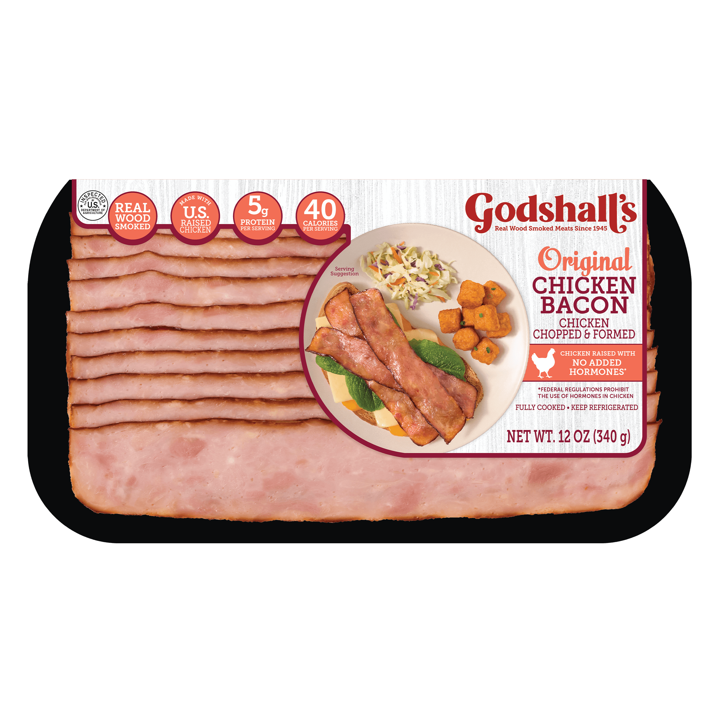 Original Chicken Bacon - Godshall's - Real Wood Smoked Meats Since 1945