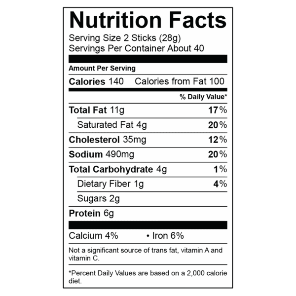 Original Snack Sticks - Godshall's
