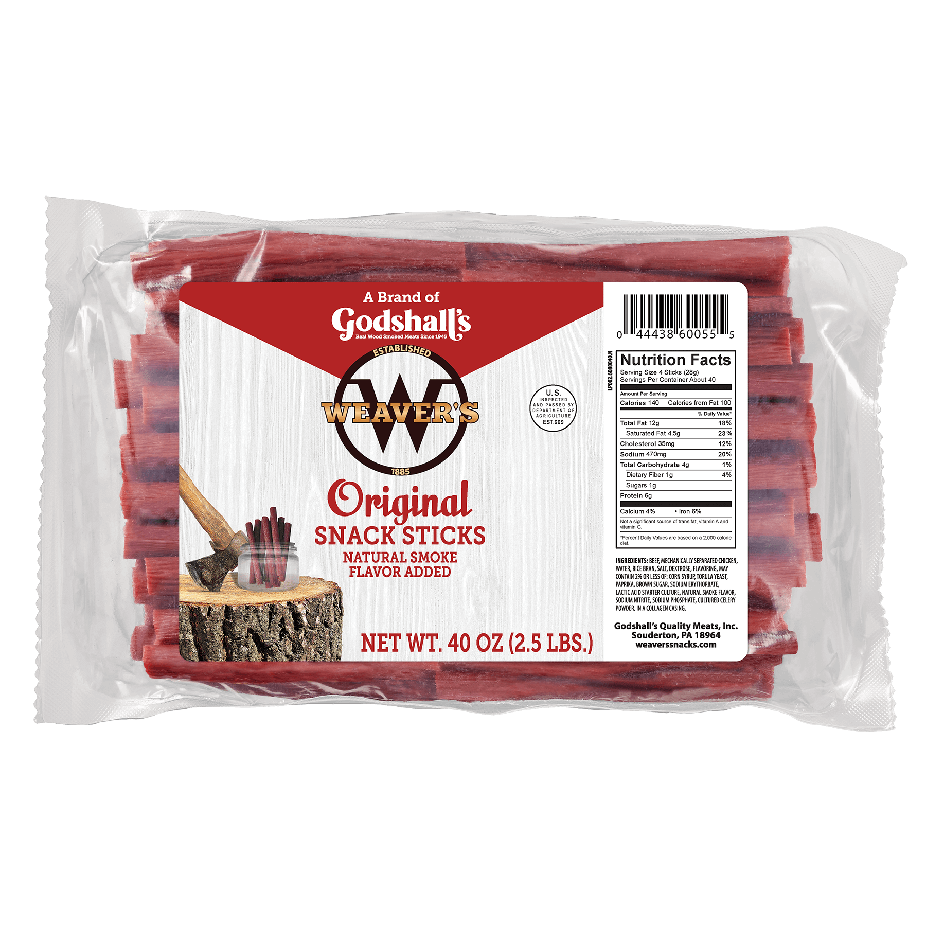 Original Mini Snack Sticks - Godshall's